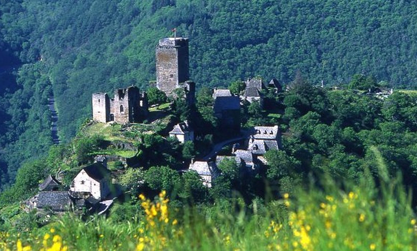 Le Château de Vallon près du Camping La Source 4* en Aveyron